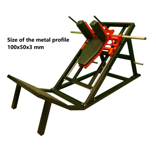 Hack Squat Machine - GYMEQUIP.EU - Professional Gym Equipment