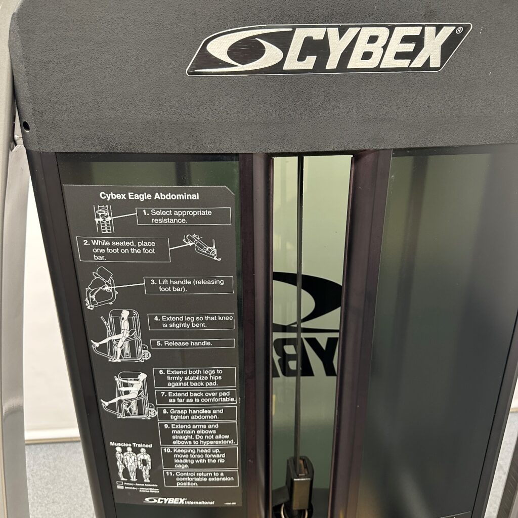 Cybex Eagle Abdominal - Branded Used Gym Equipment