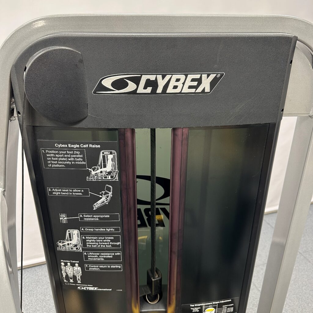 Cybex Eagle Calf Raise - Branded Used Gym Equipment