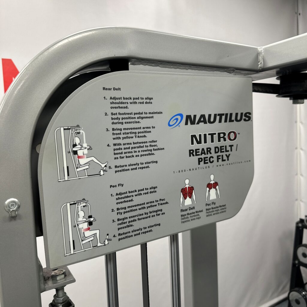 Nautilus Nitro Rear Delt / Pec Fly - Branded Used Gym Equipment