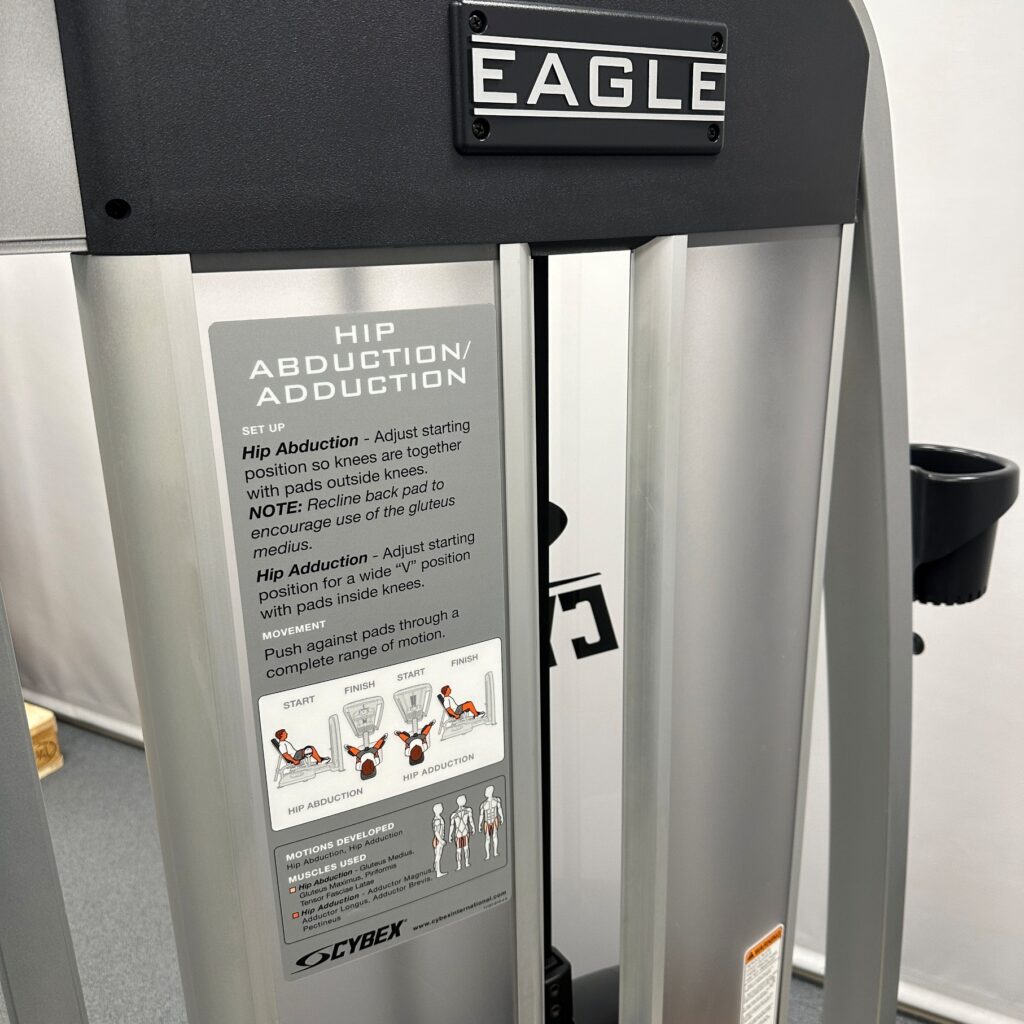 Cybex EAGLE Hip Abduction Adduction - Branded Used Gym Equipment