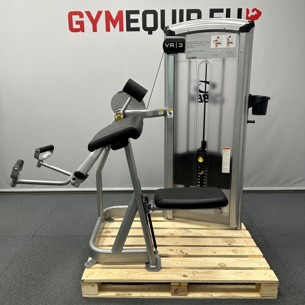Cybex VR3 Arm Curl (grey) - Branded Used Gym Equipment