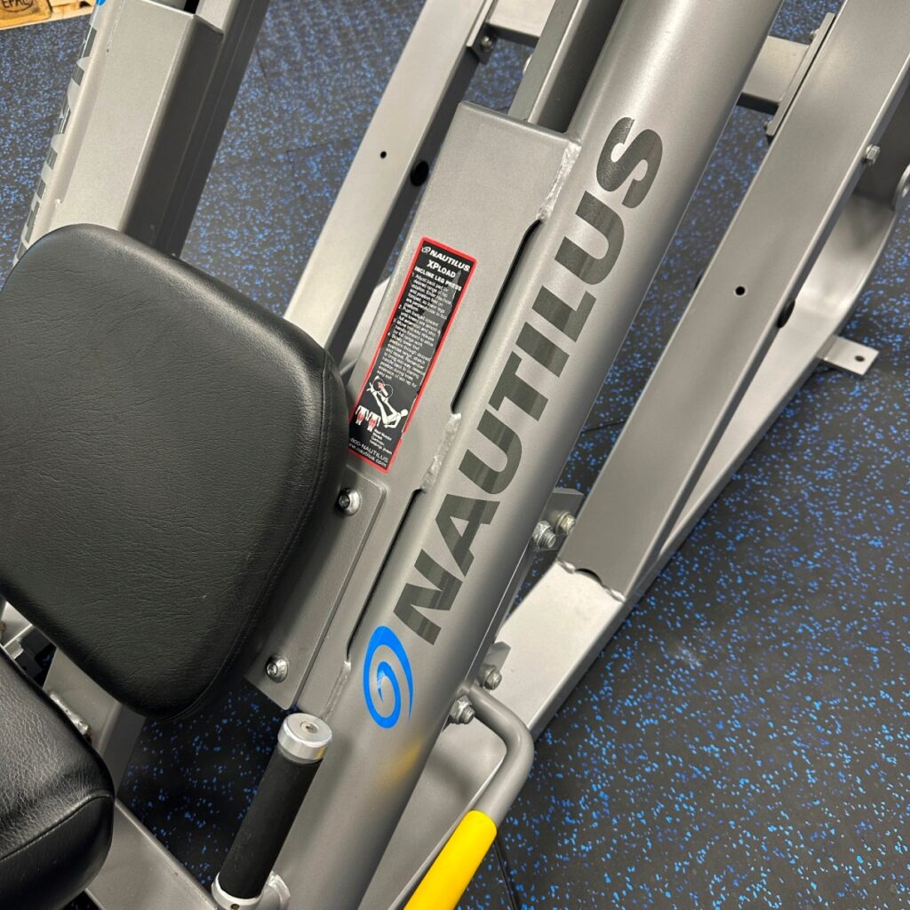 Nautilus XPLOAD Incline Leg Press - Branded Used Gym Equipment