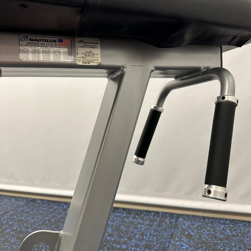 Nautilus XPLOAD Plate Loaded Prone Leg Curl - Branded Gym Equipment