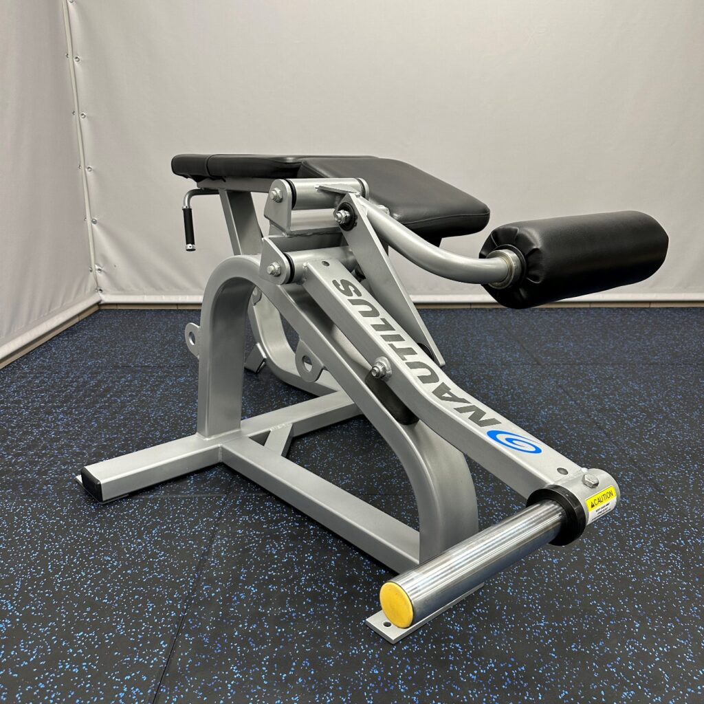 Nautilus XPLOAD Plate Loaded Prone Leg Curl - Branded Gym Equipment