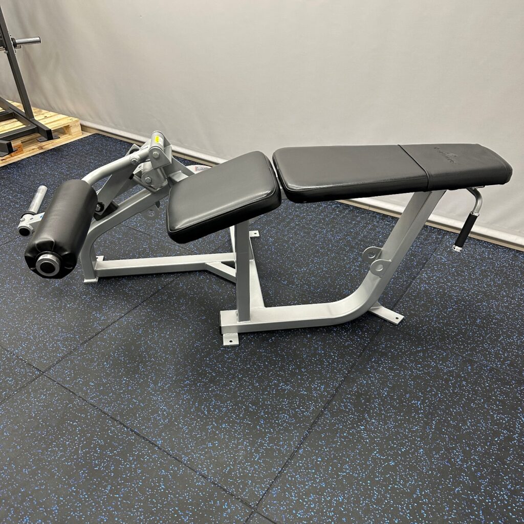 Nautilus XPLOAD Plate Loaded Prone Leg Curl - Branded Gym Equipment