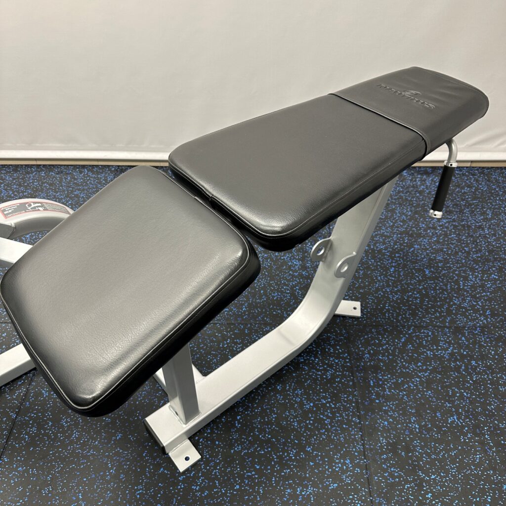 Nautilus XPLOAD Plate Loaded Prone Leg Curl - Branded Gym Equipment
