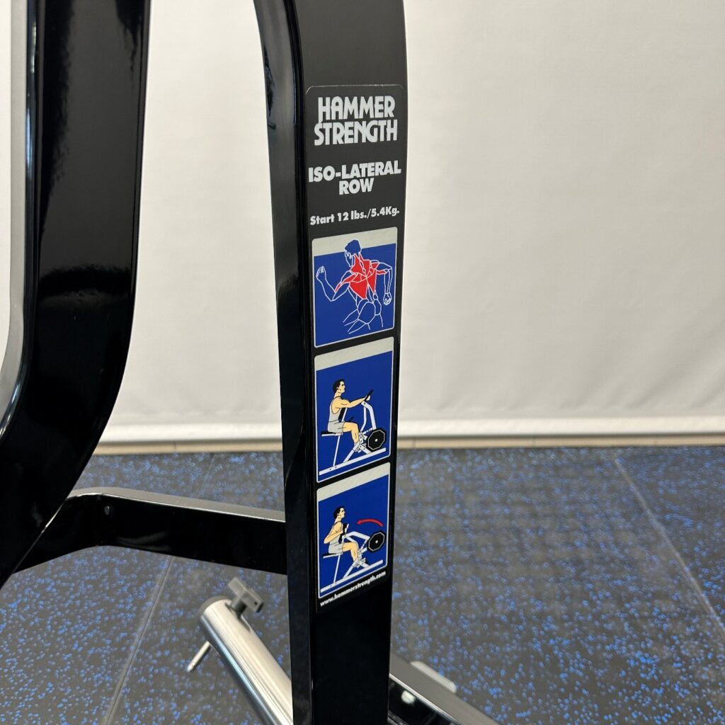 Hammer Strength ISO-Lateral Row - Gymequip.eu - Professional Gym Equipment